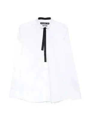 Karl Lagerfeld Tie-neck Shirt