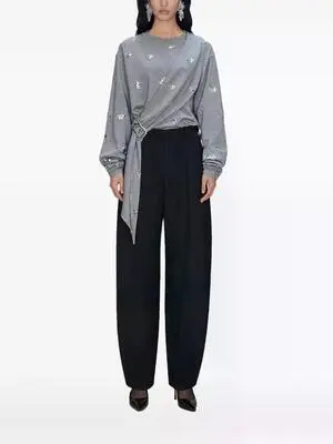 ATOIR Rita Sequin-embellished Sweatshirt - Grey