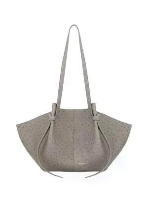 Yuzefi Mochi Ostrich-effect Shoulder Bag