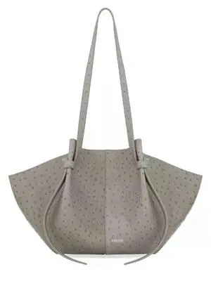 Yuzefi Mochi Ostrich-effect Shoulder Bag