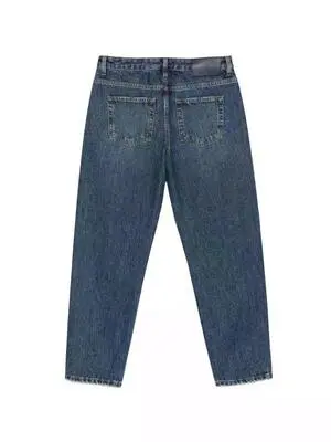 PT TORINO Faded Straight-leg Jeans