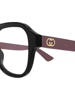Gucci Interlocking G Pilot-frame Glasses