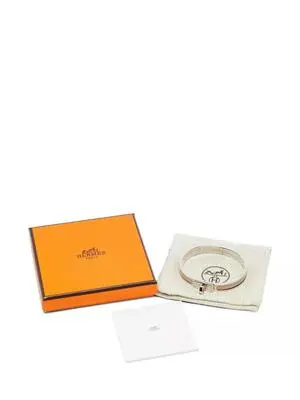 Hermès Clic Kelly Enamel Bracelet