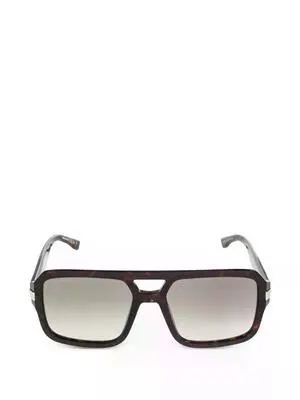 Dsquared2 Tortoiseshell-effect Square-frame Sunglasses - Brown