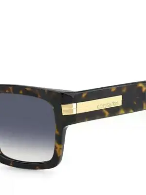 Dsquared2 Tortoiseshell-effect Square-frame Sunglasses