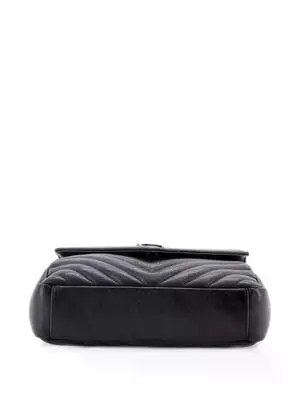 Saint Laurent Classic Monogram College Bag Matelasse Chevron Leather Medium Crossbody Bag