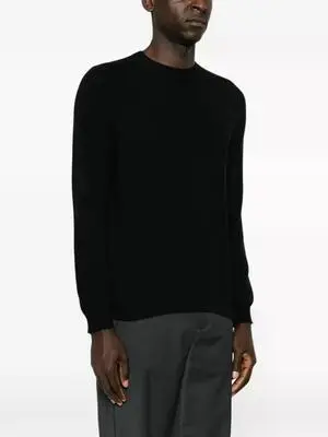 AMARANTO Crew-neck Long-sleeve Sweater