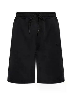 Nike Logo-patch Drawstring Shorts - Black