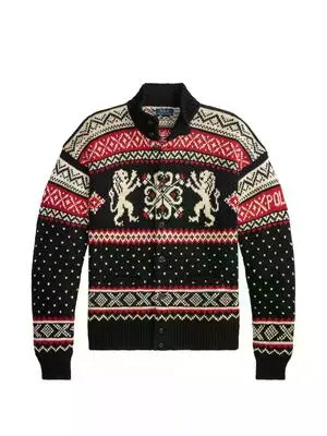 Polo Ralph Lauren Fair Isle Intarsia-knit Cardigan