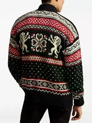 Polo Ralph Lauren Fair Isle Intarsia-knit Cardigan