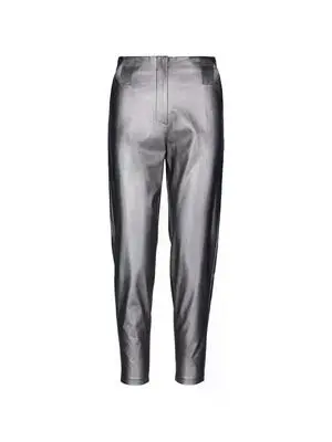 TESSITURA BODY COUTURE Metallic-effect Tapered Trousers