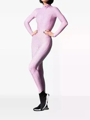 TESSITURA BODY COUTURE 3d-effect Performance Jumpsuit