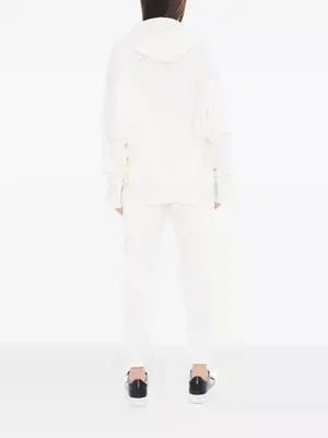TESSITURA Layered-sleeves Oversized Hoodie