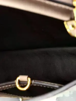 LOUIS VUITTON Capucines Bag Leather Pm Satchel