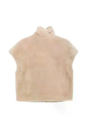 URBANCODE Shearling Zip-up Waistcoat