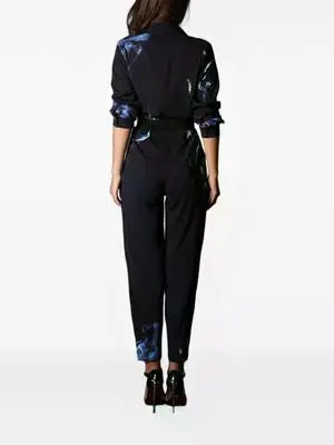 TESSITURA BODY COUTURE Smoke-print Jumpsuit