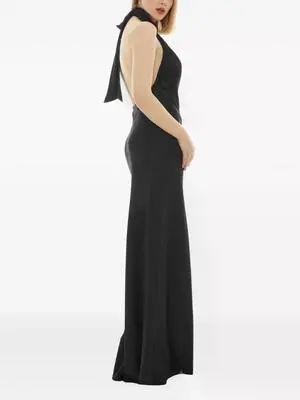 TESSITURA Halterneck Maxi Dress