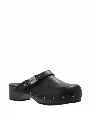 DR. SCHOLL'S SHOES Pescura Robin Studded Mules - Black