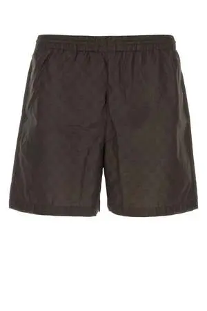 Gucci Printed Polyester Swimming Shorts - Multicolor