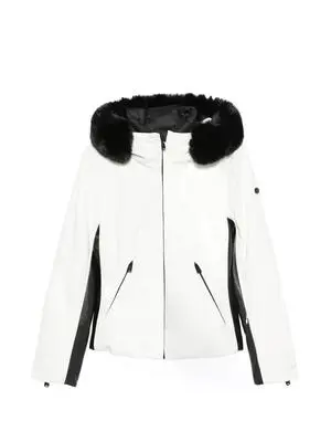 Goldbergh Faux-fur Trim Ski Jacket - White