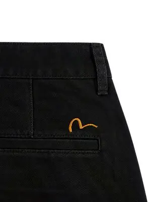 EVISU Ebisu & Seagull Logo-embroidered Straight-leg Jeans