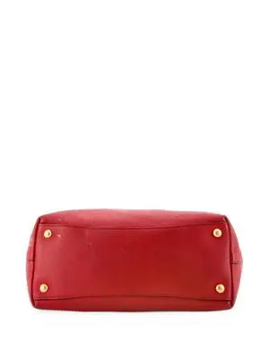 Prada Belted Buckle Open Vitello Phenix Medium Tote Bag
