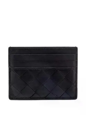 Bottega Veneta Intrecciato Cardholder - Black
