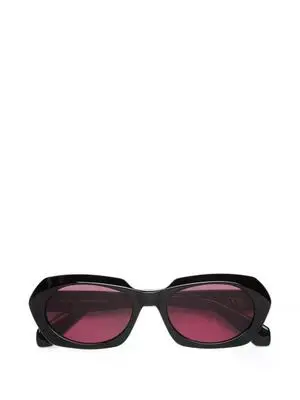 RETROSUPERFUTURE Epoca Oval-frame Sunglasses - Black