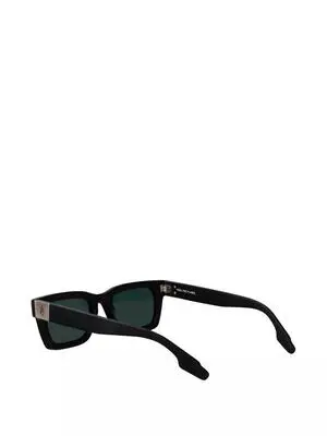 VISION OF SUPER The Rider Rectangle-frame Sunglasses - Black