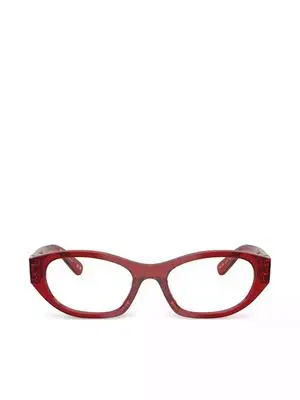 Miu Miu Cat-eye Logo Glasses