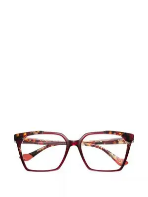 ETNIA BARCELONA Alba Geometric-frame Glasses - Red