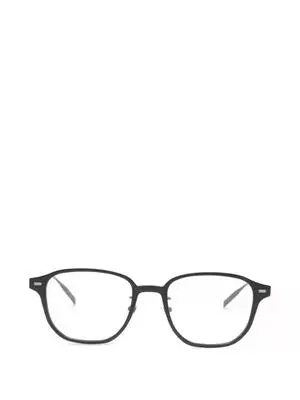 Montblanc Square-frame Glasses - Black