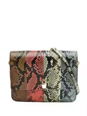 BVLGARI Serpenti Snakeskin-effect Shoulder Bag