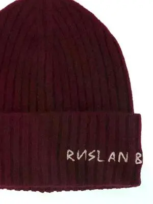 Ruslan Baginskiy Logo-embroidered Beanie Hat