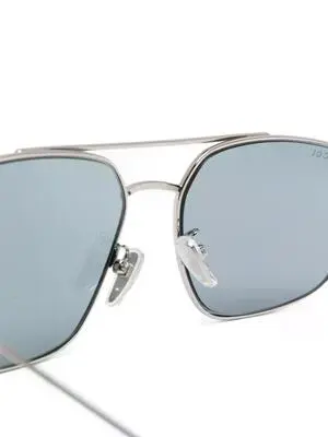 Gucci Geometric-frame Sunglasses