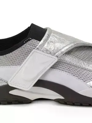 LANVIN Metallic-strap Sneakers