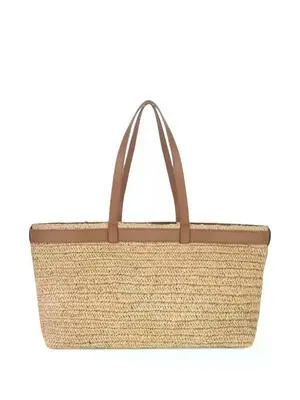 APATCHY LONDON Esme Leather-trim Tote Bag
