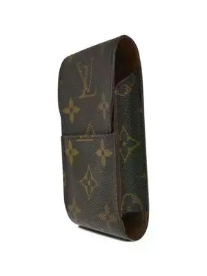LOUIS VUITTON Small Monogram Canvas Cigarette Case