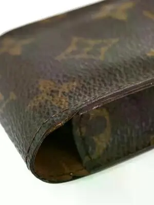 LOUIS VUITTON Small Monogram Canvas Cigarette Case