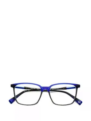ETNIA BARCELONA White Oak Rectangle-frame Glasses - Blue