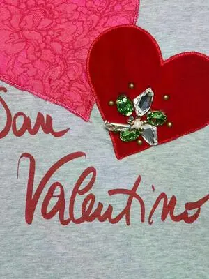 Dolce & Gabbana San Valentino Heart Patch T-shirt