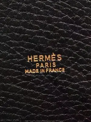 Hermès 1989 Courchevel Standy Bucket Bag