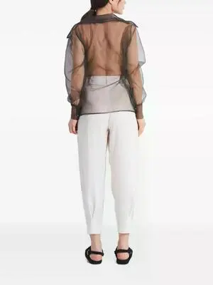 TESSITURA Organza Silk Blazer