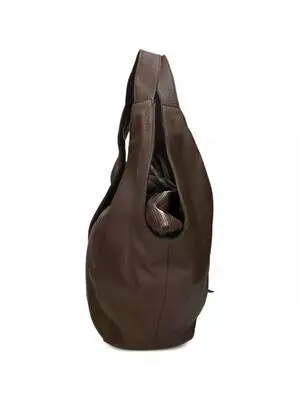 VIC MATIE Grained Leather Tote Bag