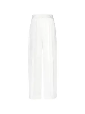 TESSITURA Wide-leg High-waisted Trousers