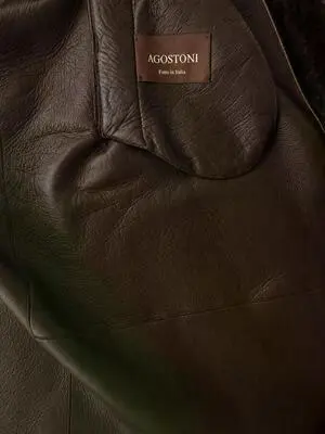 Aspesi Double-breasted Shearling Jacket