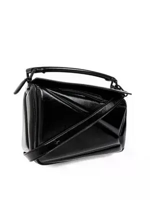 Loewe Small Puzzle Blown Bag In Glossy Lambskin
