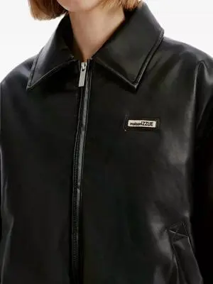 Izzue Logo-patch Zip-up Jacket
