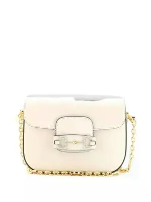 Gucci Horsebit 1955 Chain Leather With Crystal Detail Mini Shoulder Bag