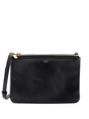 CELINE Trio Leather Small Crossbody Bag